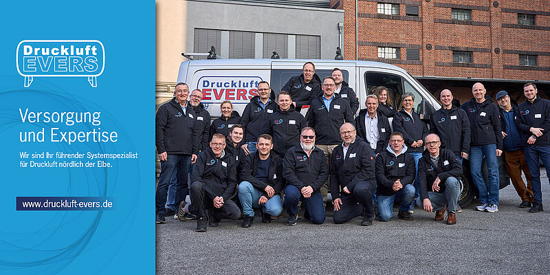 Unsere Standorte - Druckluft EVERS GmbH | Airgroup