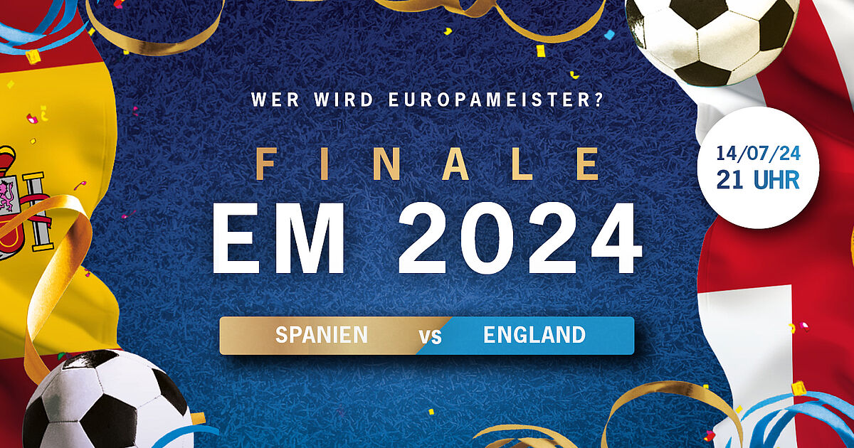 Die Spannung steigt, denn das Finale der Fußball EM 2024 rückt immer ...